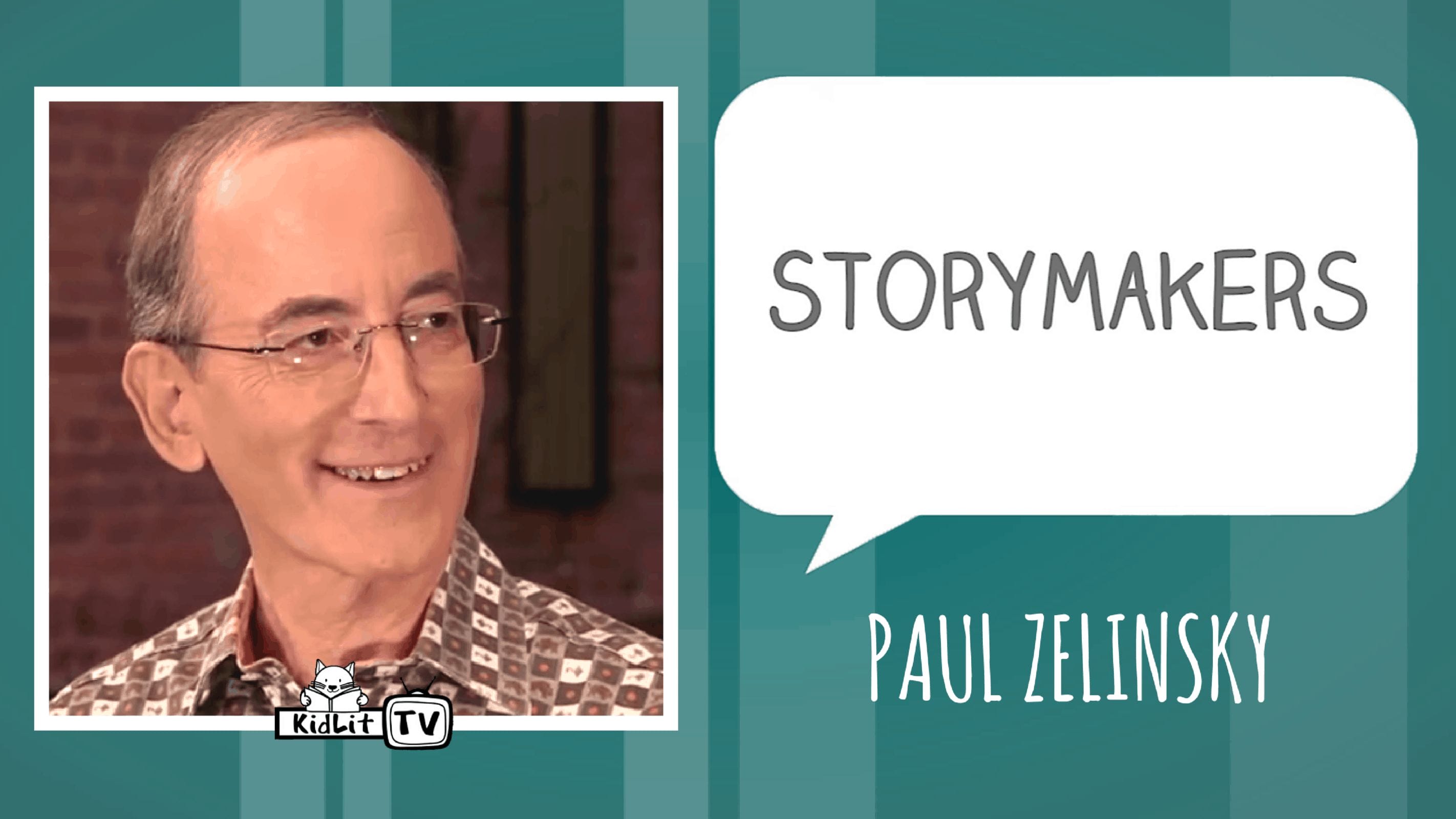 StoryMakers with Paul O. Zelinsky - KidLit TV