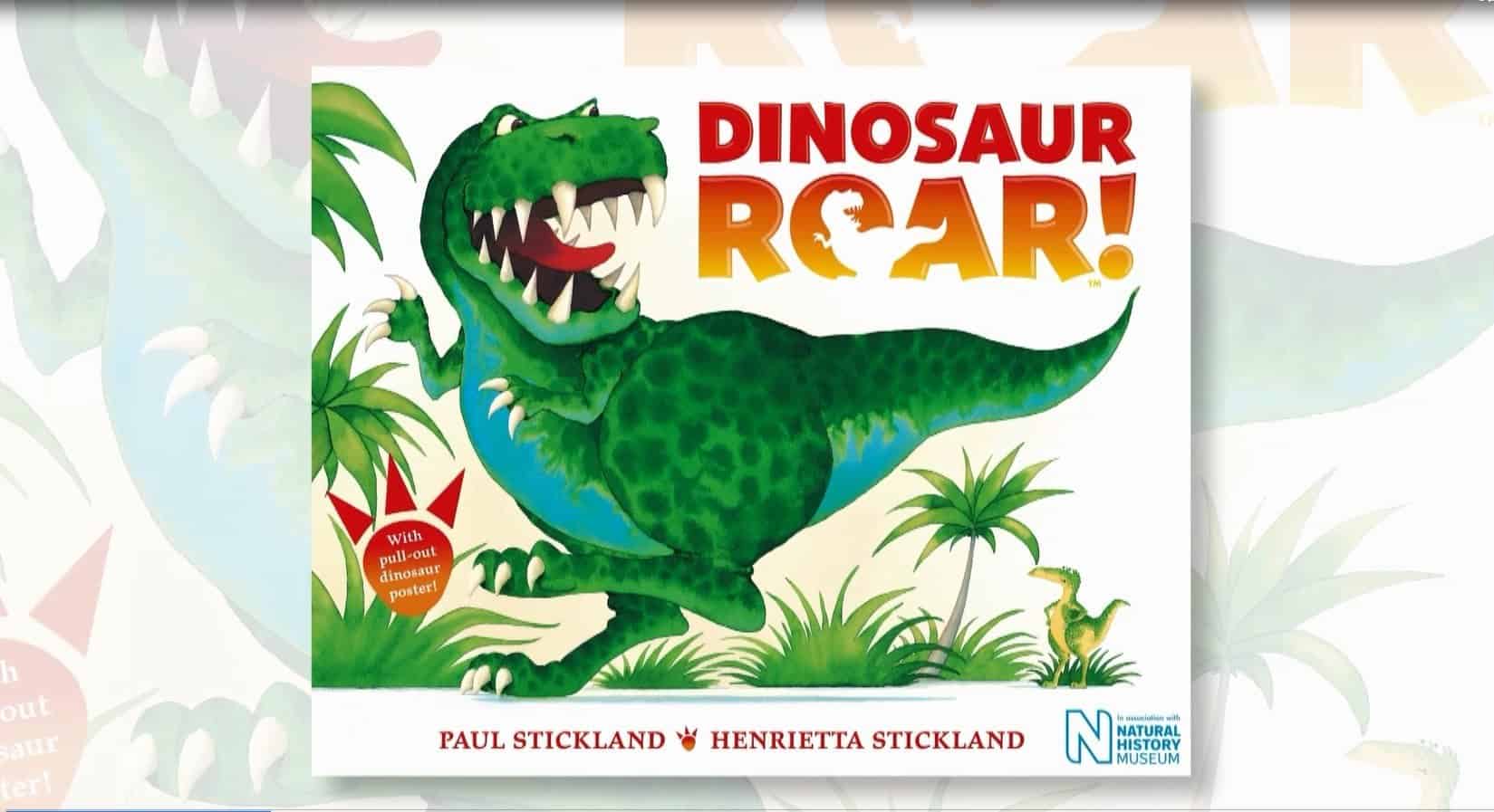 Dinosaur Roar! A NEW Book Trailer - KidLit TV