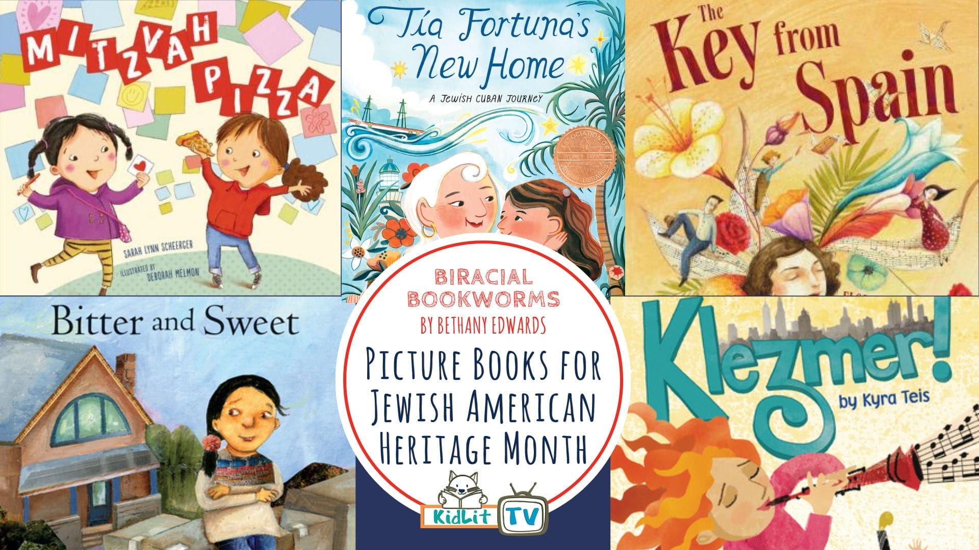 Picture Books for Jewish American Heritage Month - KidLit TV